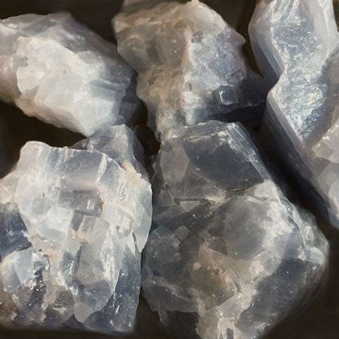 Calcite blue at the Dreaming Goddess, your home for stones